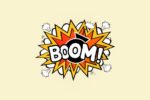 Boom Comic Explosion with Clouds Set – MasterBundles