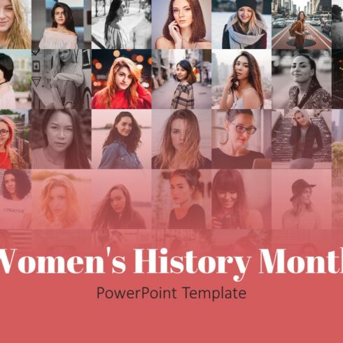 Women's History Month Powerpoint Template | MasterBundles