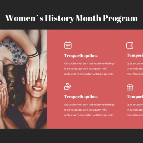 Women's History Month Powerpoint Template | MasterBundles