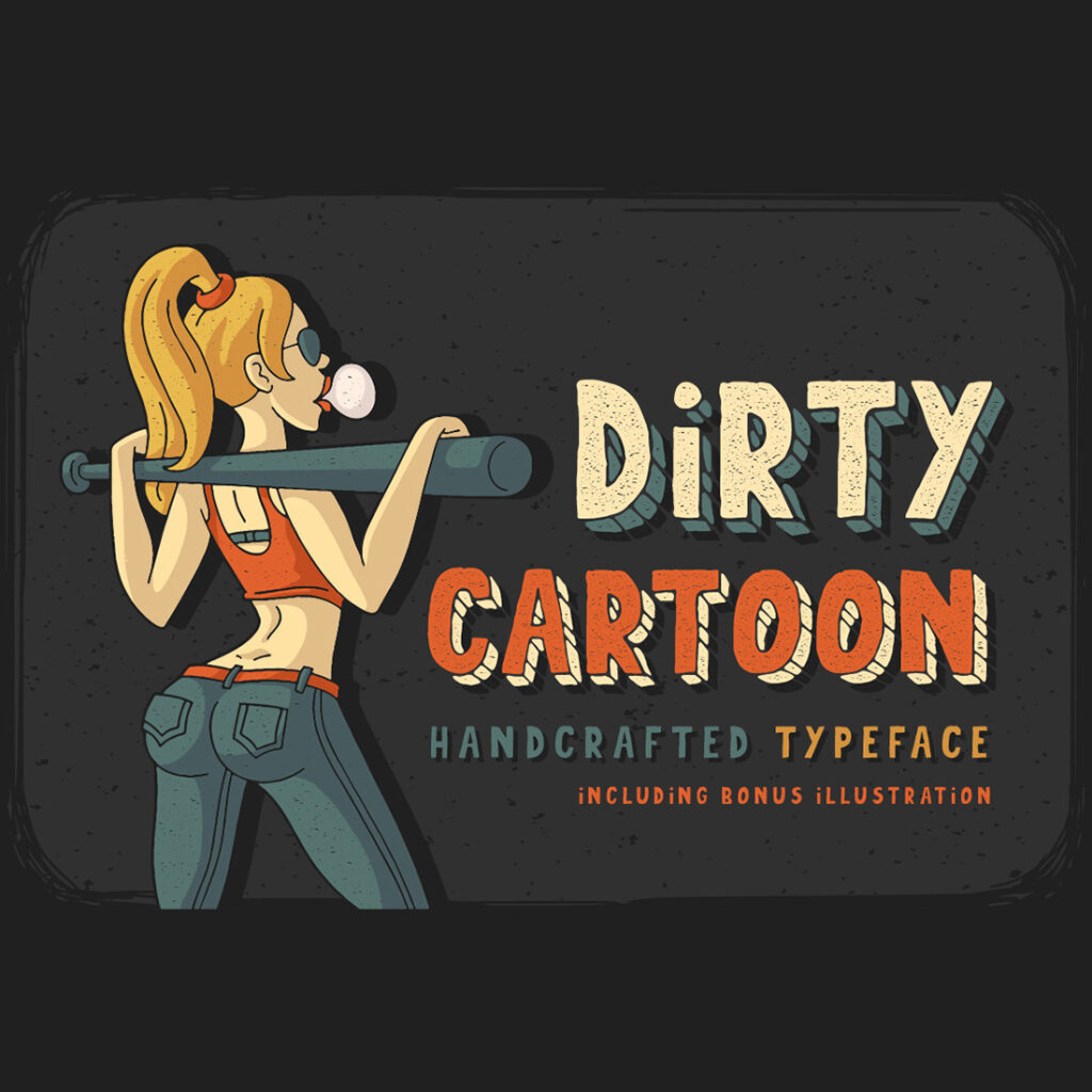 Dirty Cartoon - MasterBundles