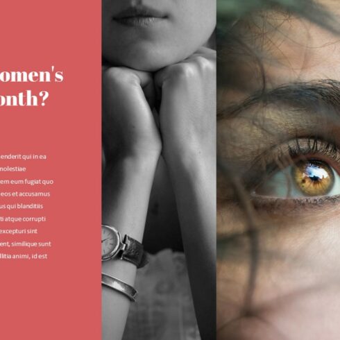 Women's History Month Powerpoint Template | MasterBundles