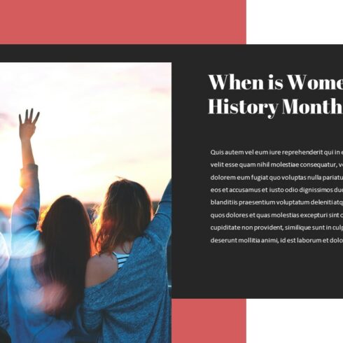 Women's History Month Powerpoint Template | MasterBundles