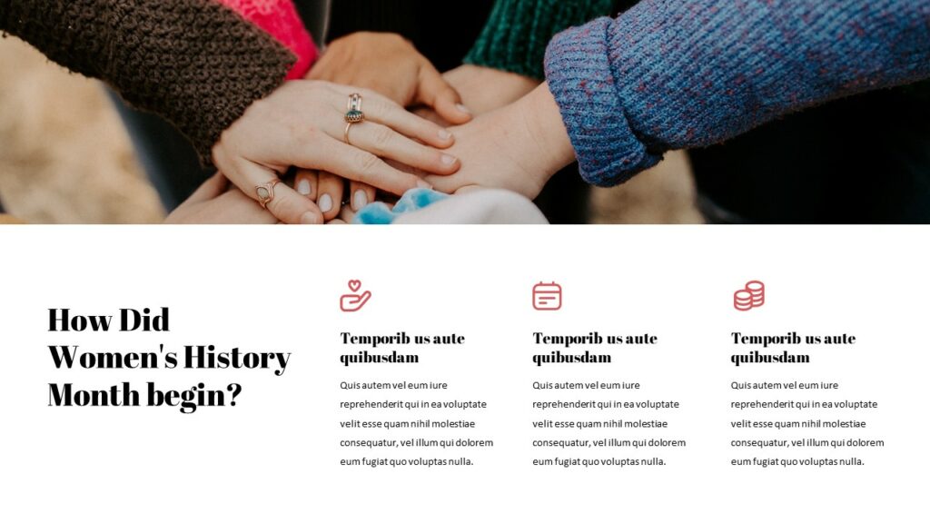 Women's History Month Powerpoint Template – MasterBundles