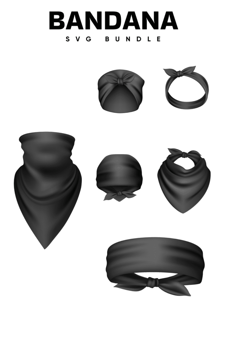Bandana SVG Free – MasterBundles