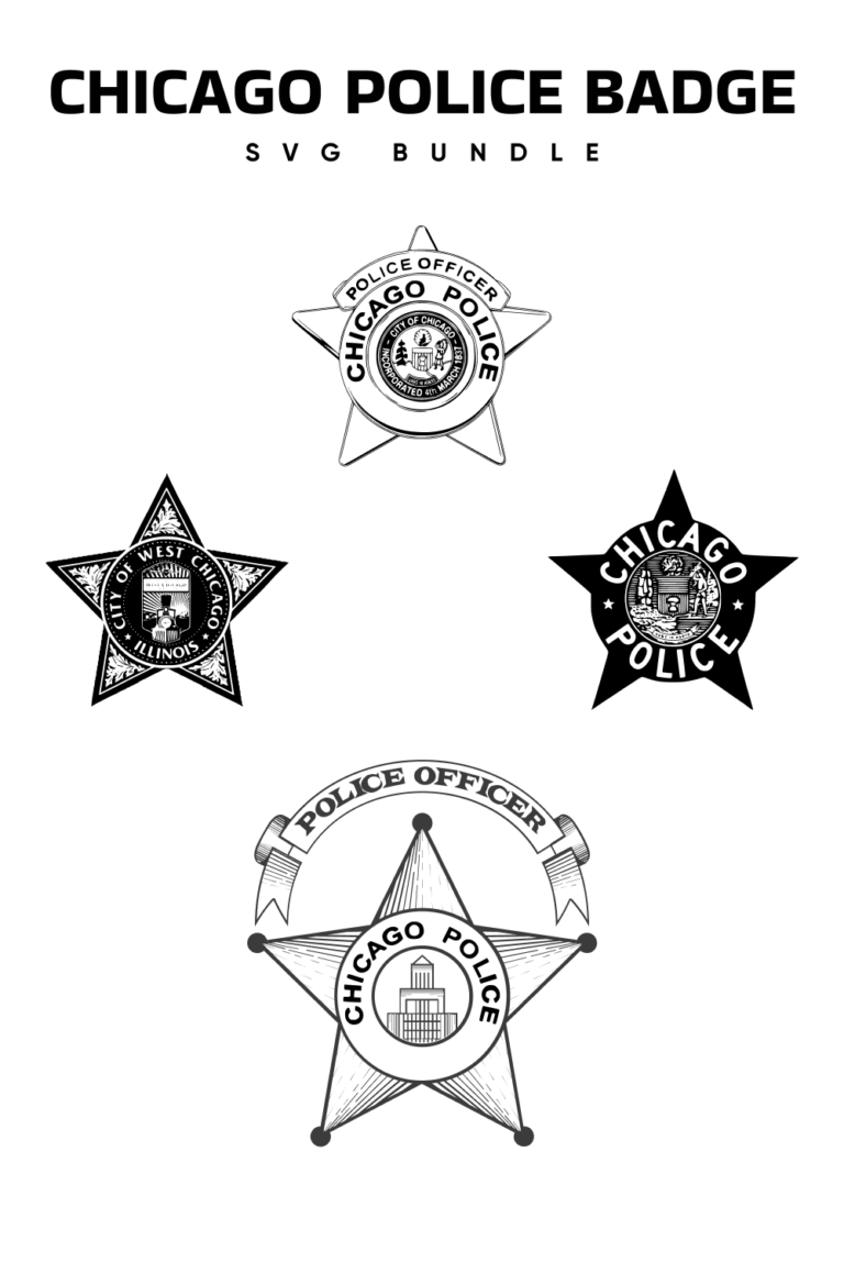 Chicago Police Badge SVG Designs – MasterBundles