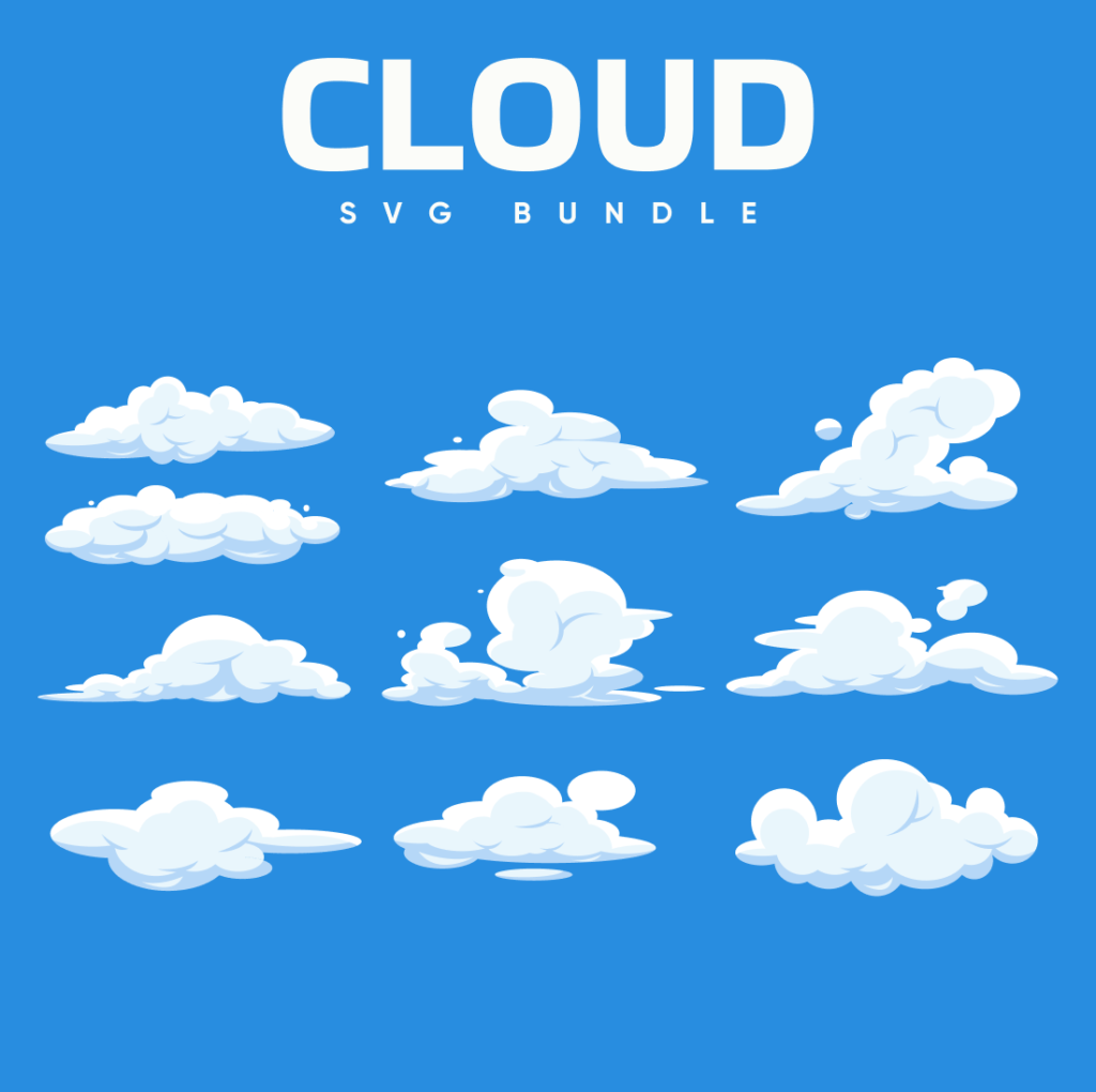 Smoke Cloud SVG – MasterBundles