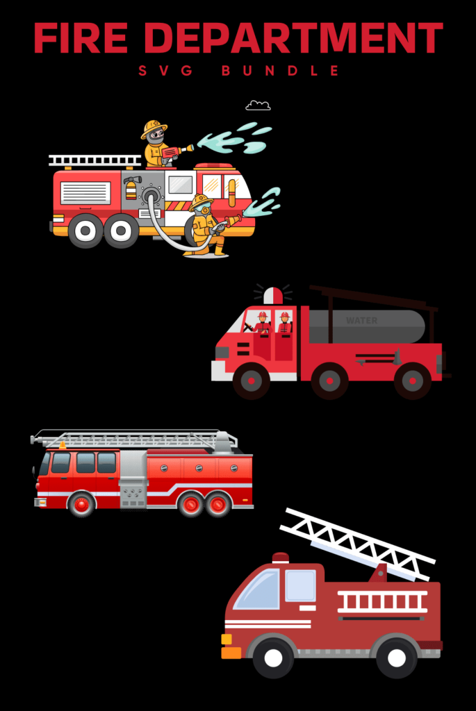 Fire Department SVG Designs – MasterBundles