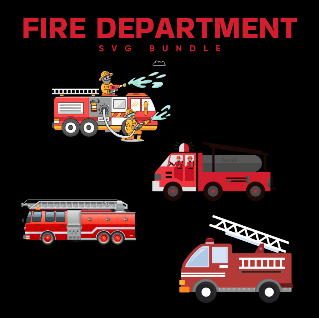 Fire Department SVG Designs – MasterBundles