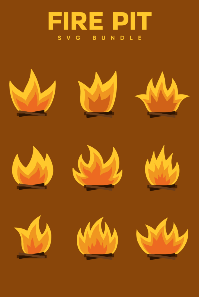 Fire Pit SVG Designs – MasterBundles