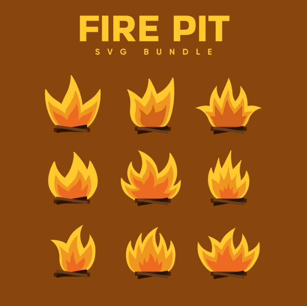 Camp Fire SVG Designs – MasterBundles