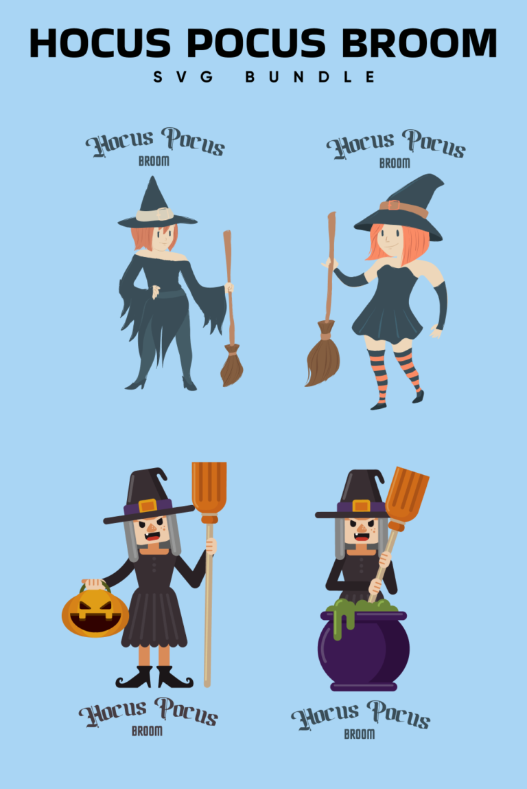 Hocus Pocus Broom SVG – MasterBundles