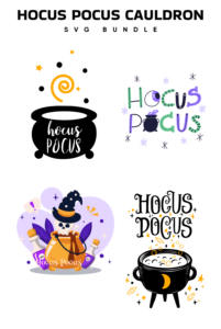 Hocus Pocus Cauldron SVG – MasterBundles