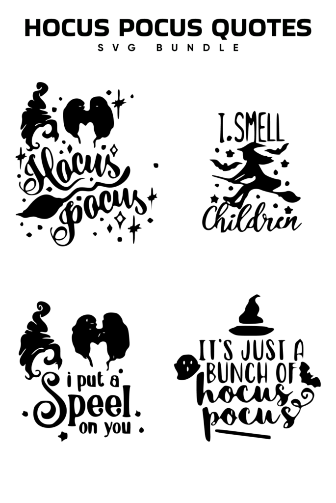 Hocus Pocus Quotes SVG – MasterBundles