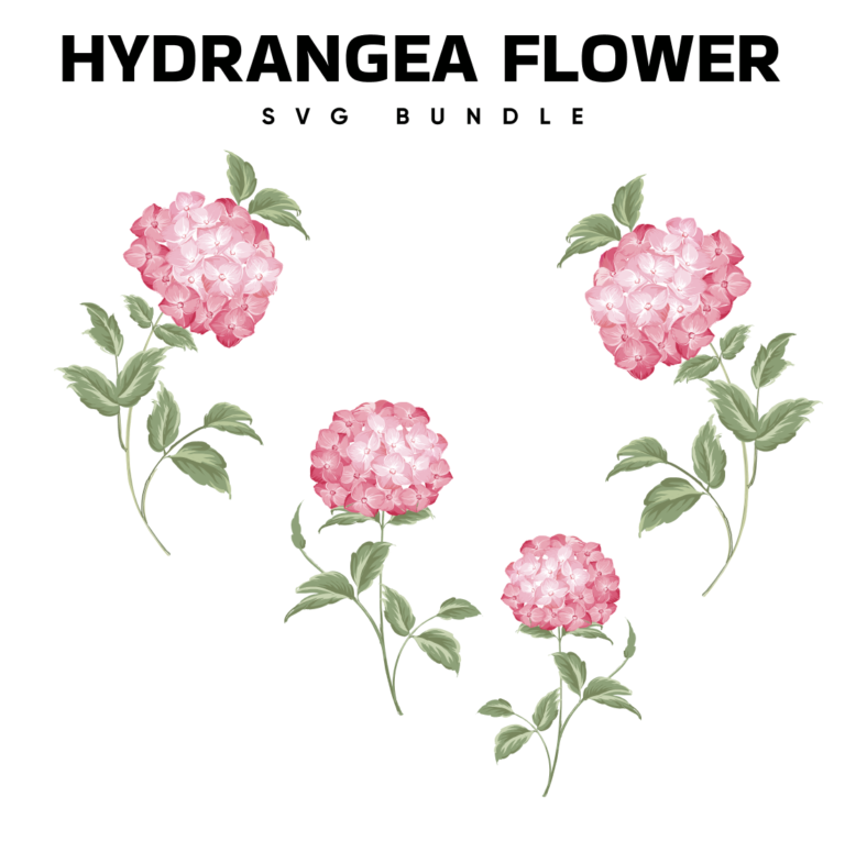 Hydrangea SVG Files – MasterBundles