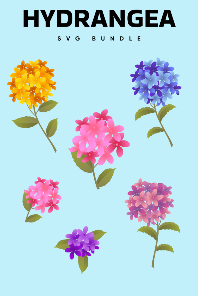 Hydrangea SVG Files – MasterBundles