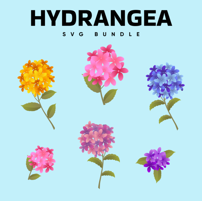 Hydrangea SVG Files – MasterBundles