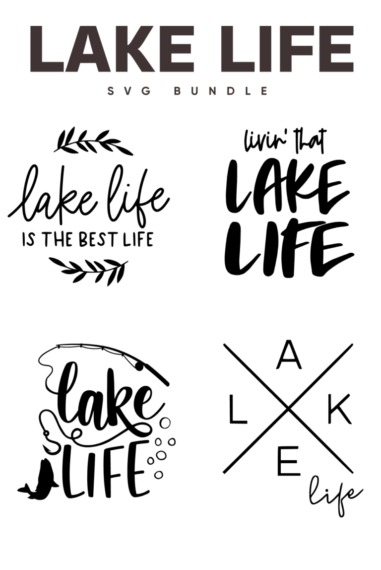 Lake Life SVG Designs – MasterBundles