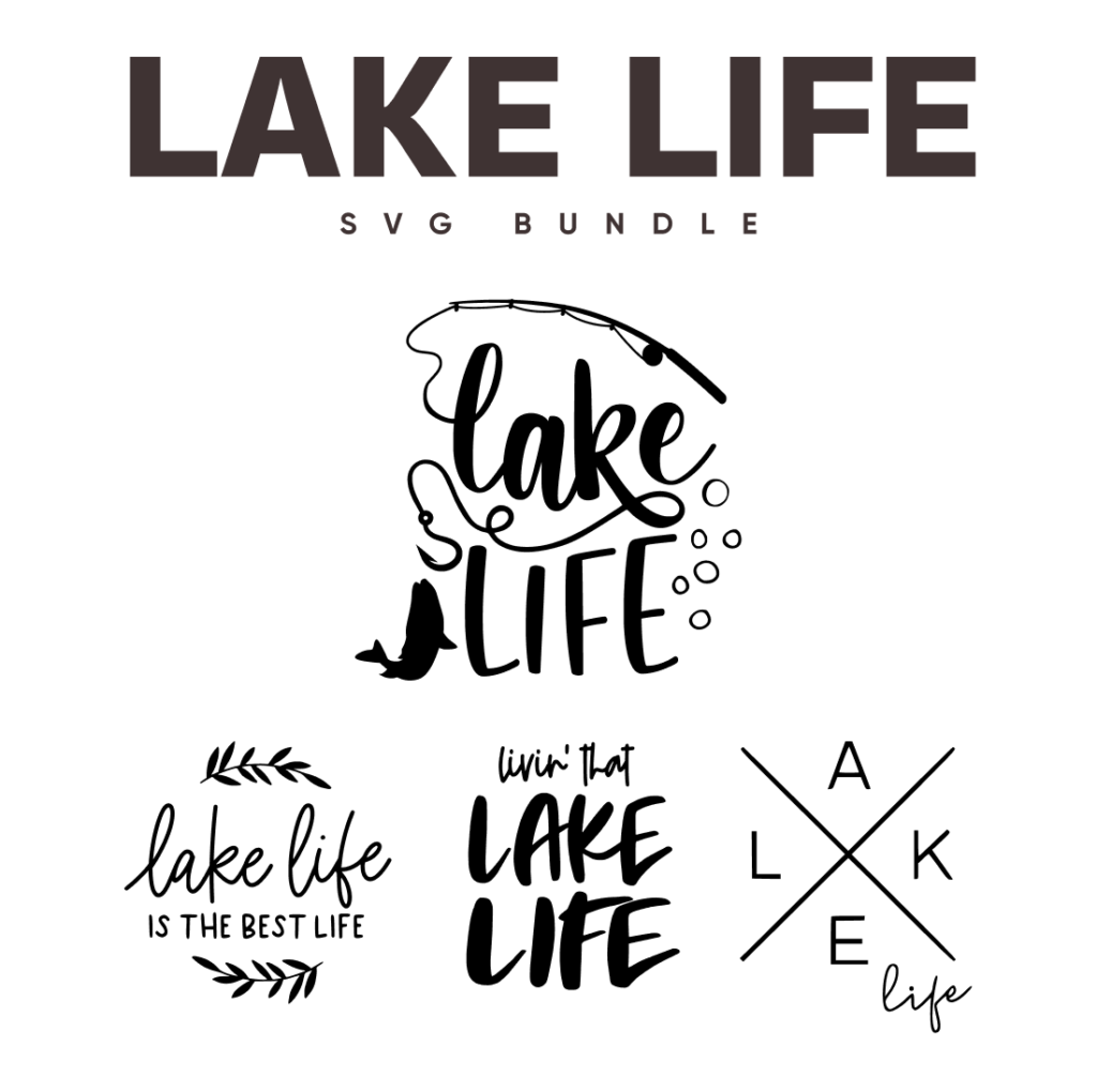 Lake Life SVG Designs – MasterBundles