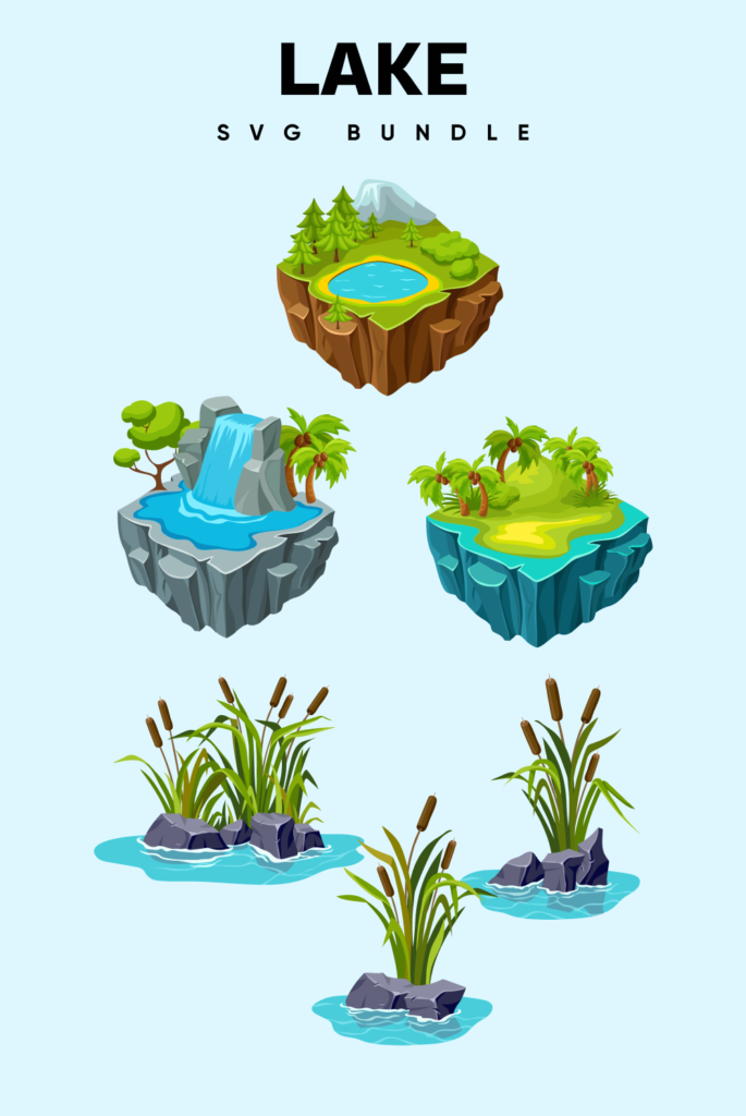 Lake SVG Free – MasterBundles