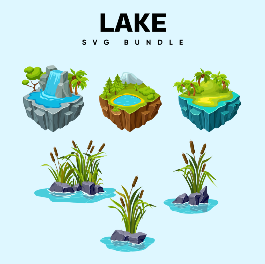 Lake SVG Free – MasterBundles