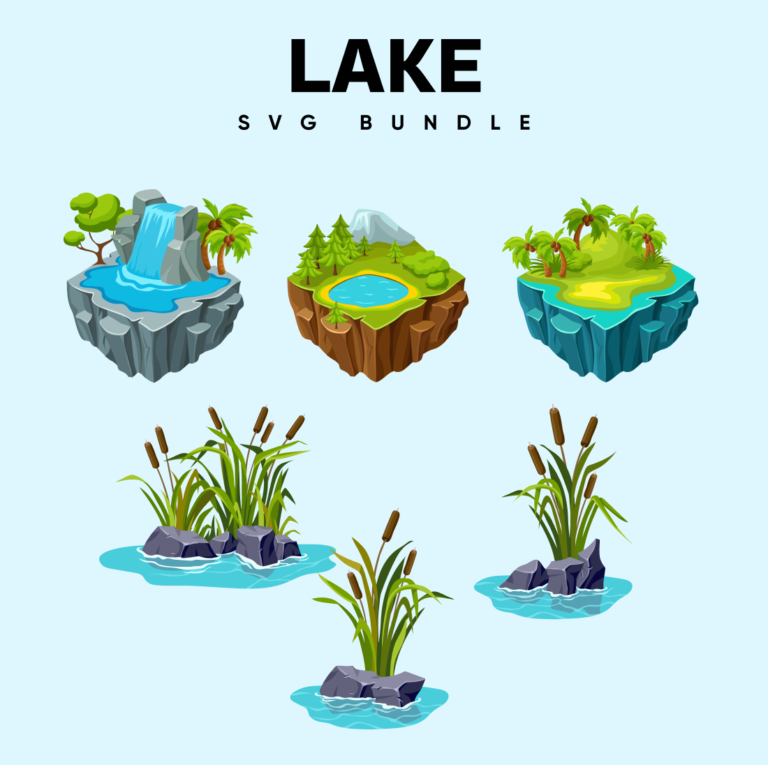 Lake SVG Free – MasterBundles