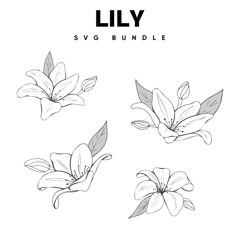 Lily SVG Free – MasterBundles