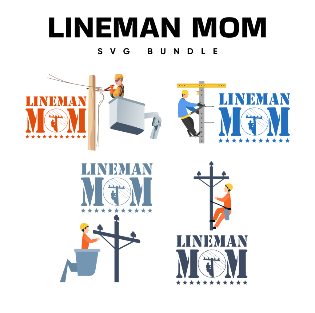 Lineman Mom SVG Designs – MasterBundles