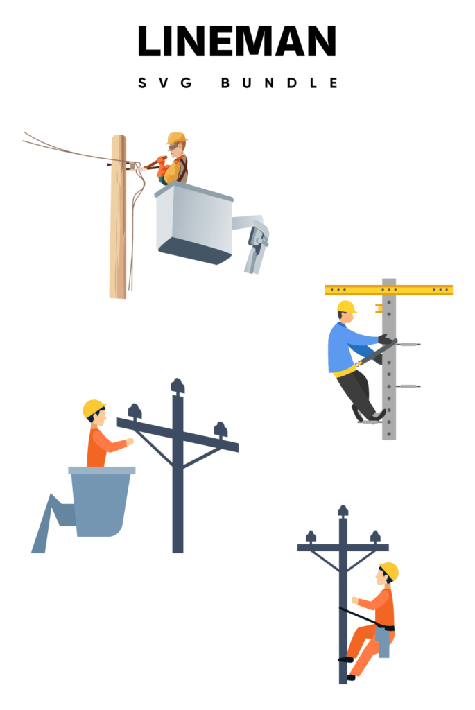 Lineman SVG Designs – MasterBundles