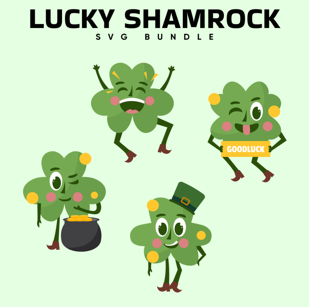 Lucky Shamrock SVG – MasterBundles