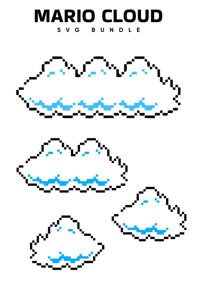 Mario Cloud SVG – MasterBundles