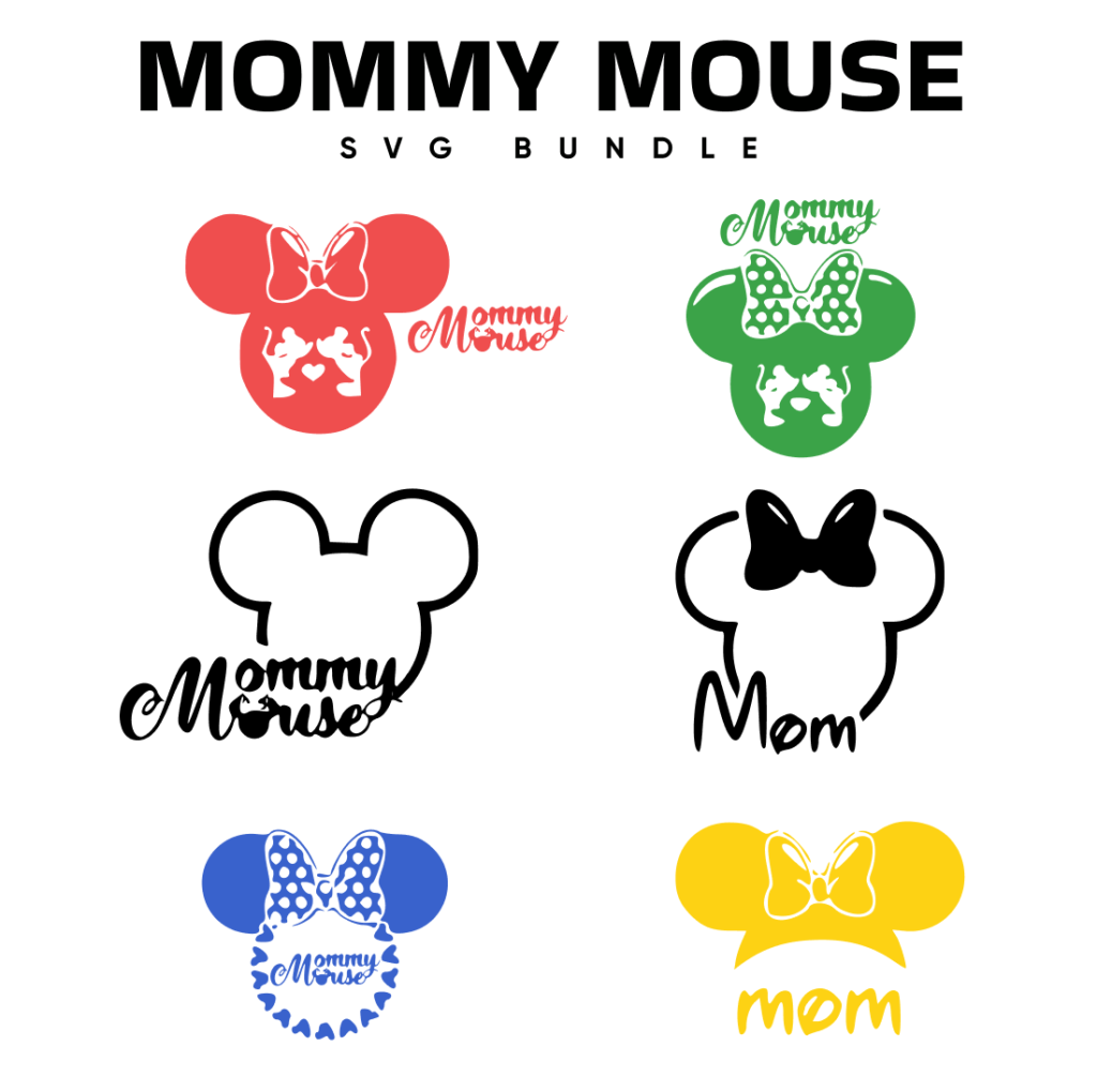 Mommy Mouse SVG – MasterBundles