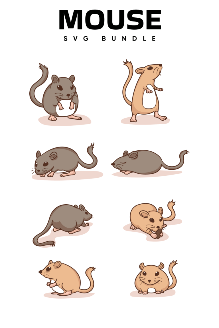 Mouse SVG Files – MasterBundles