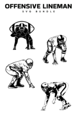 Offensive Lineman SVG Designs – MasterBundles