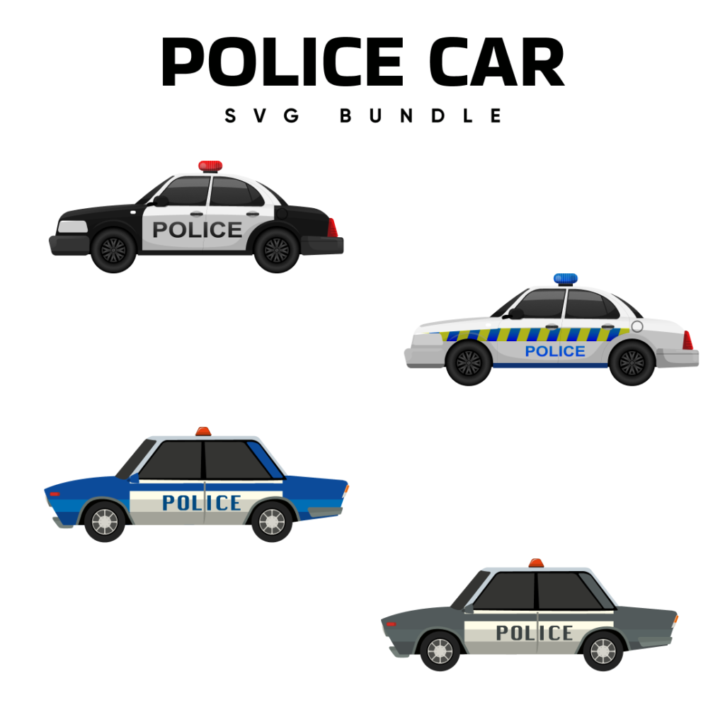 Police Car SVG Designs – MasterBundles