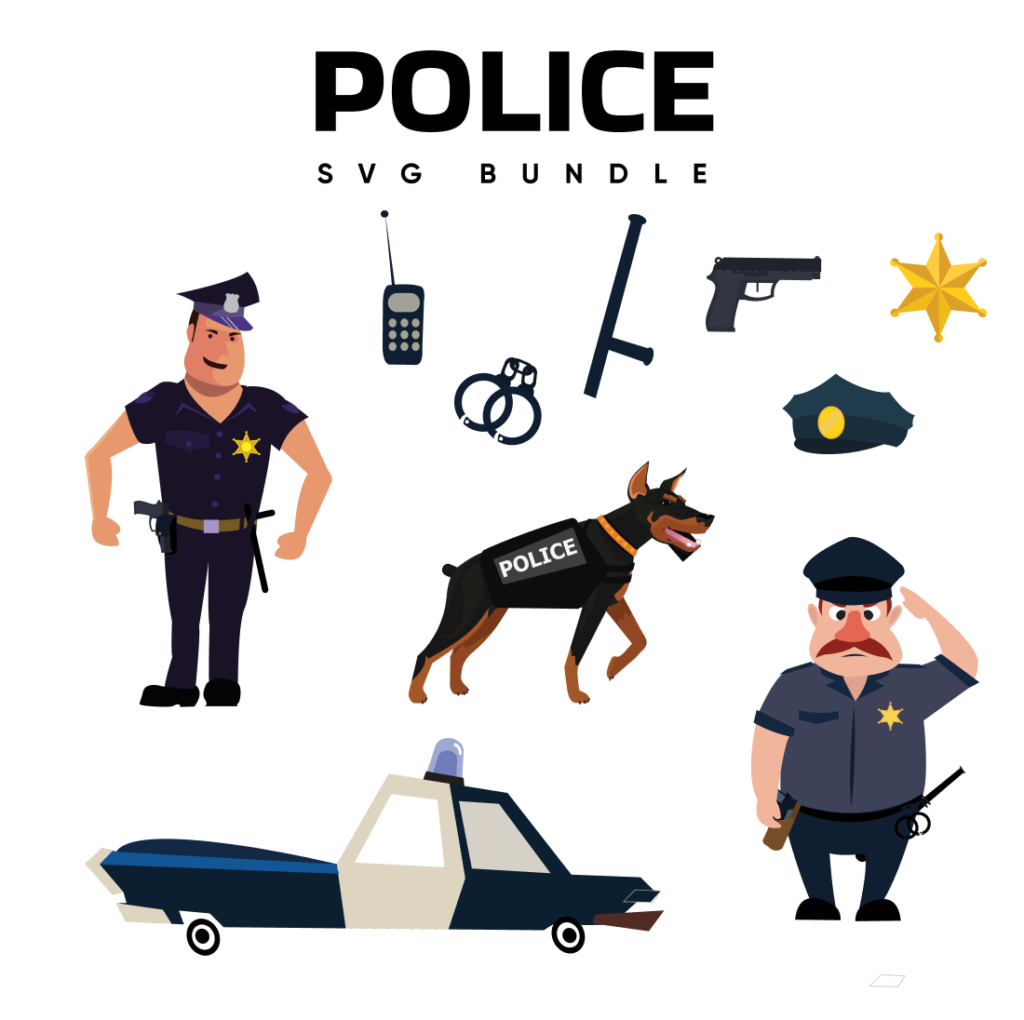 Police SVG Free – MasterBundles