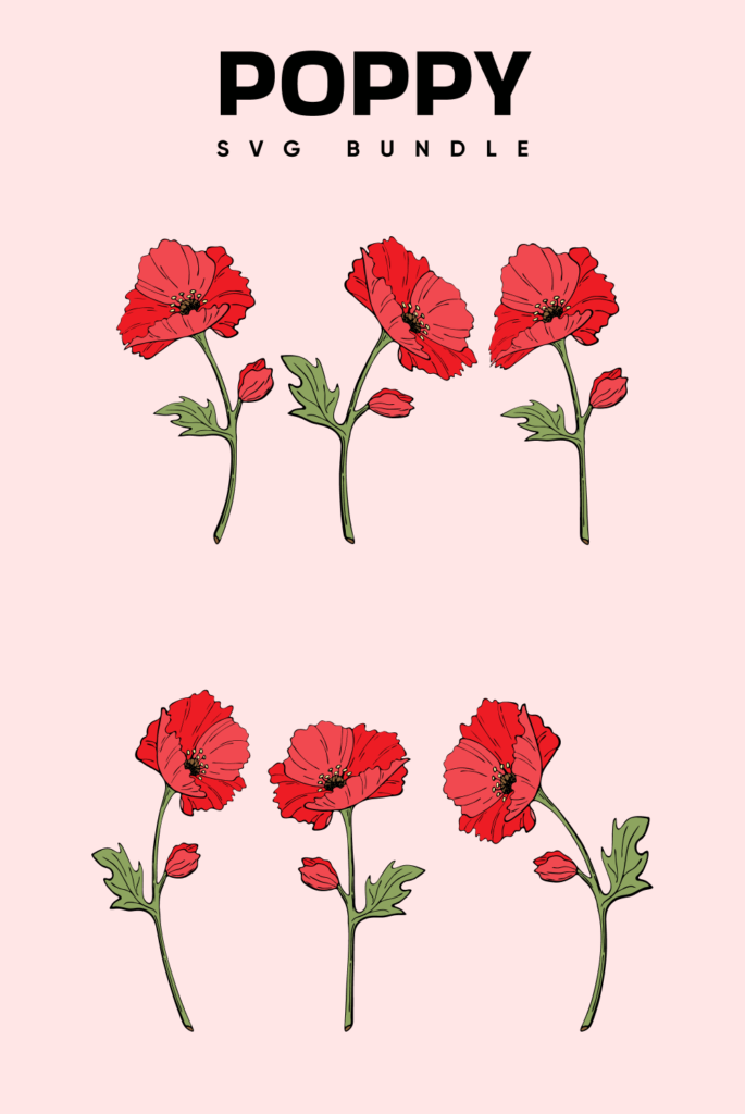 Poppy SVG Designs – MasterBundles