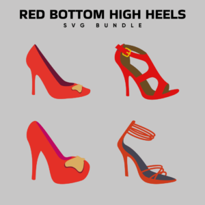 Heels SVG Files Bundle – MasterBundles