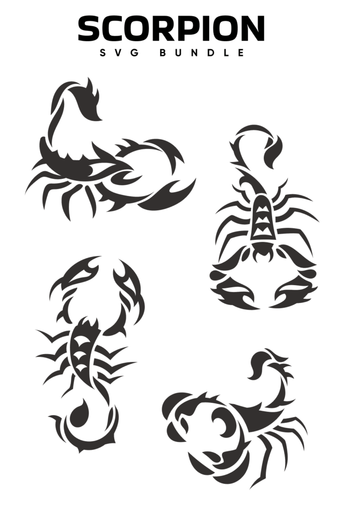 Scorpion SVG Files – MasterBundles