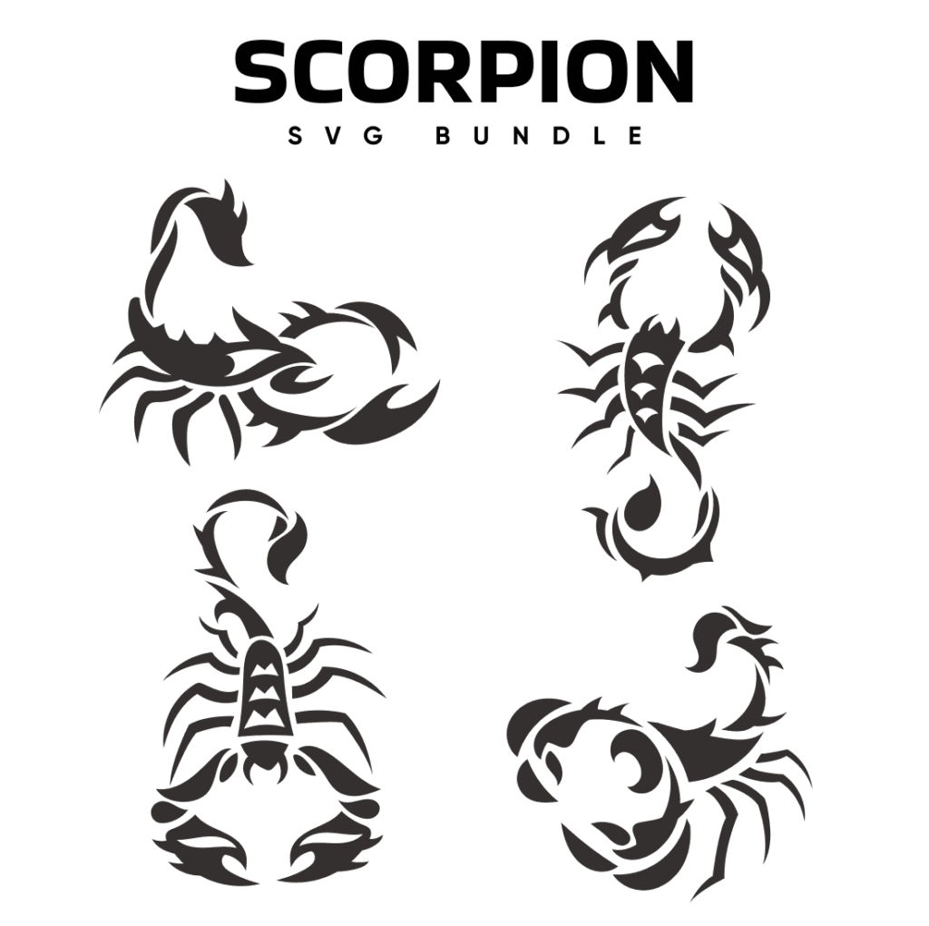 Scorpion SVG Files – MasterBundles