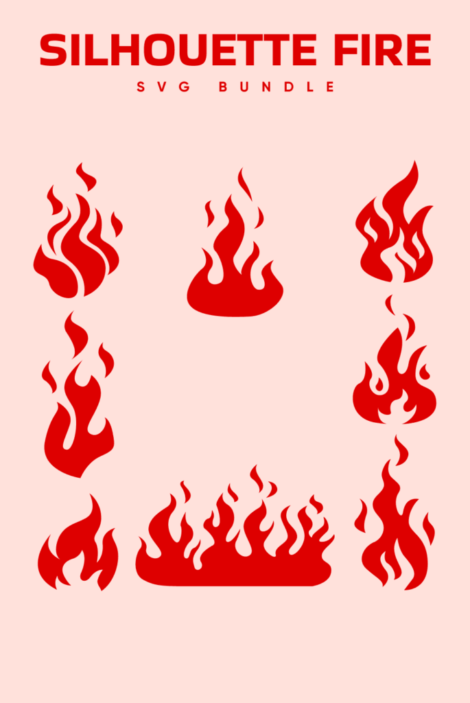 Silhouette Fire SVG Designs – MasterBundles