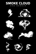 Smoke Cloud SVG – MasterBundles