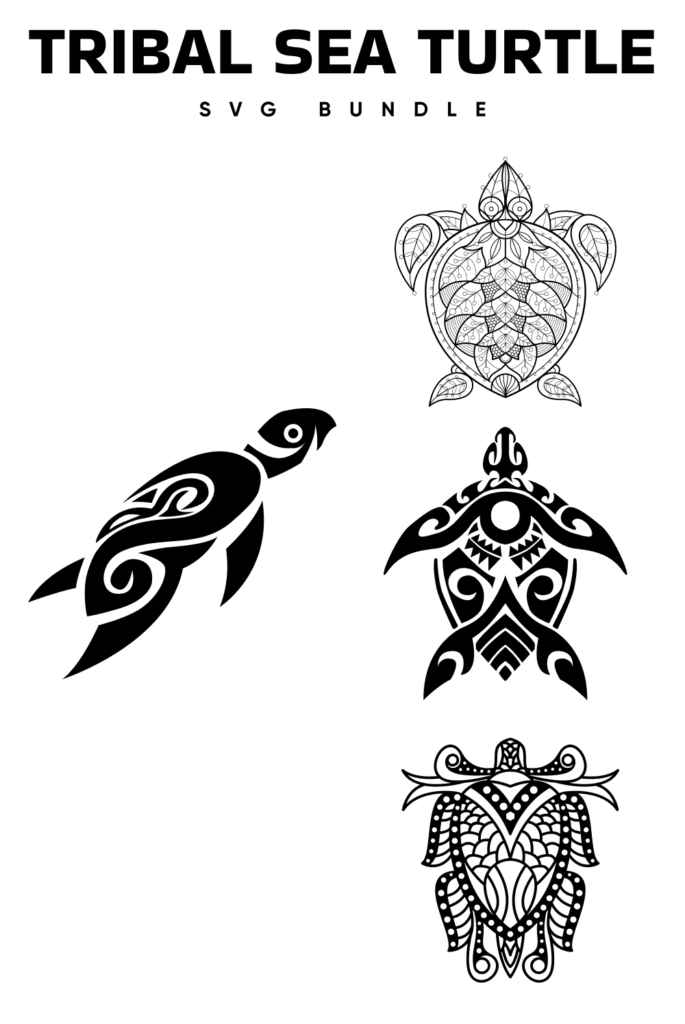 Tribal Sea Turtle SVG – MasterBundles
