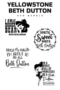 Yellowstone Beth Dutton SVG – MasterBundles