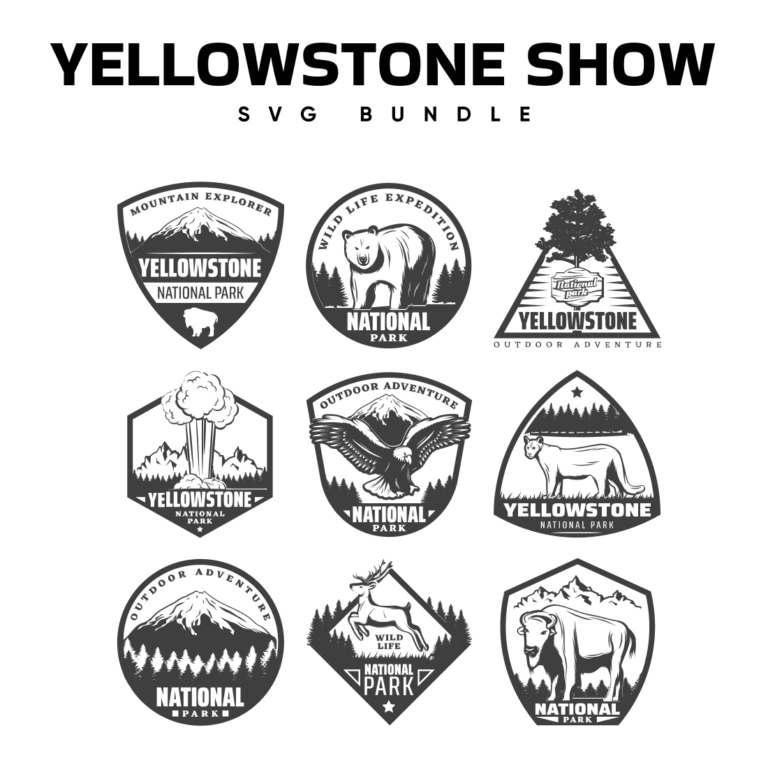 Yellowstone y SVG – MasterBundles