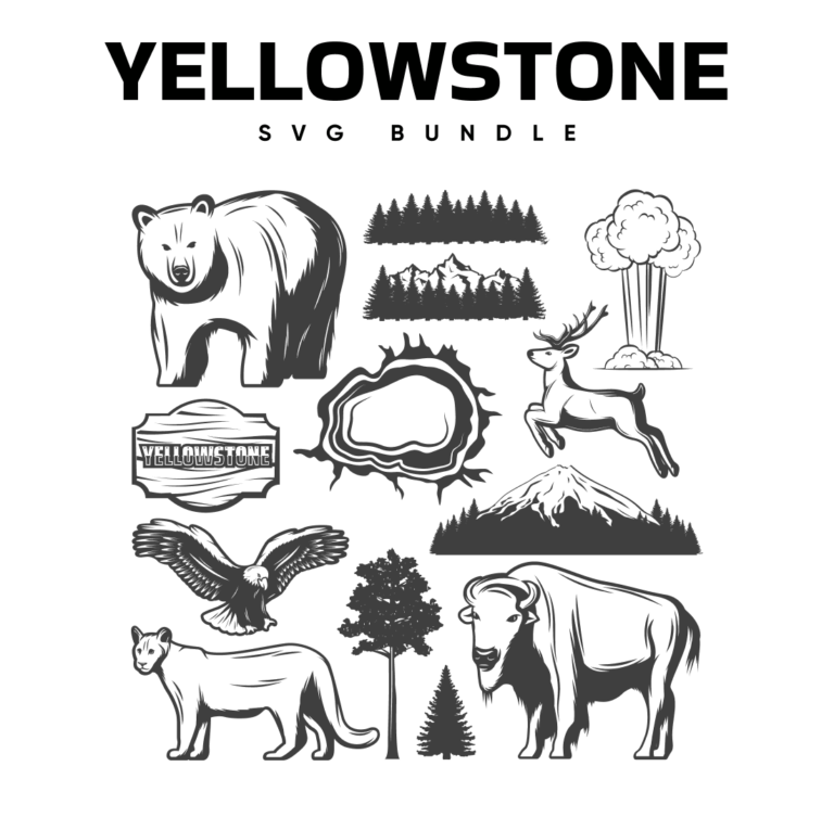 Yellowstone y SVG – MasterBundles