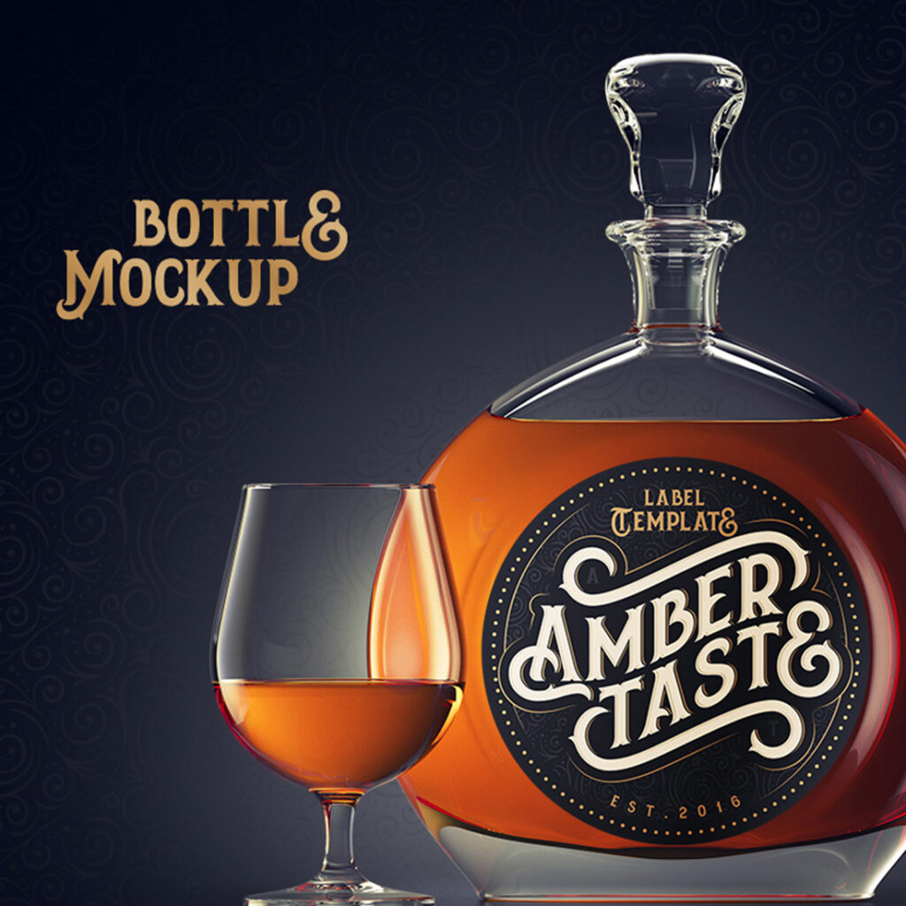 Amber Taste Font, Label, Mockup! - MasterBundles
