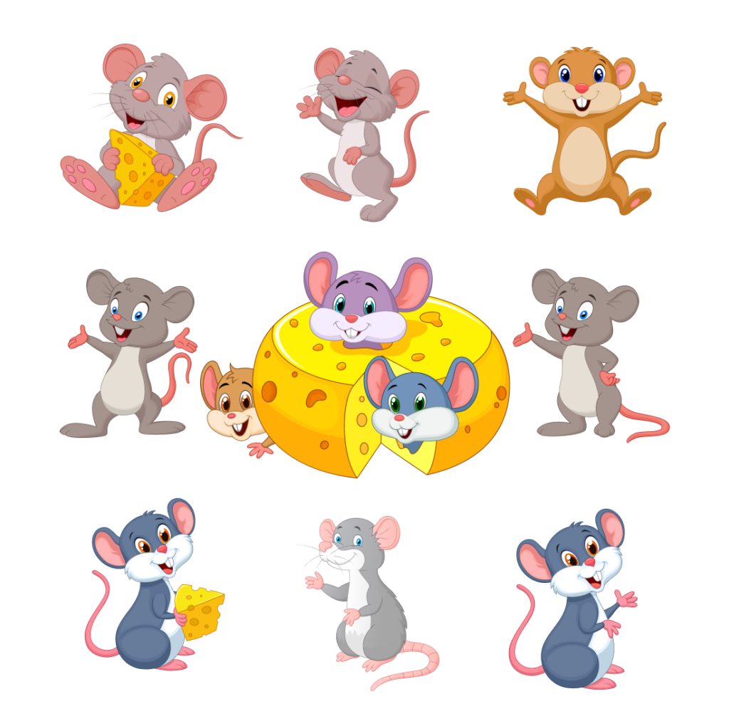 Cute Mouse SVG Files – MasterBundles