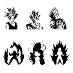 Goku SVG Free – MasterBundles