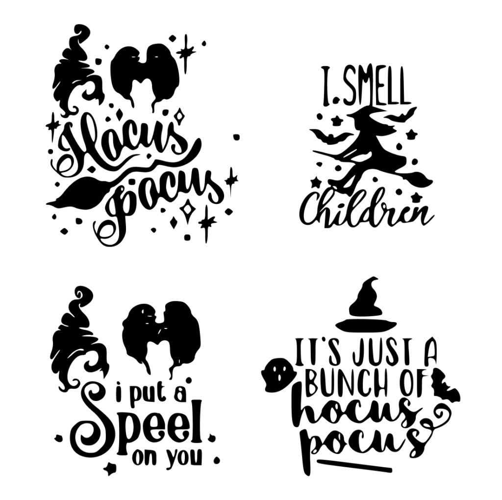 Hocus Pocus Quotes SVG – MasterBundles
