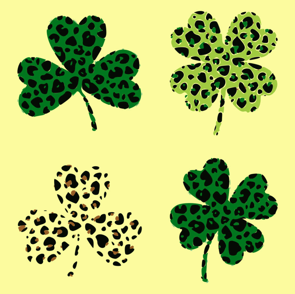 Leopard Shamrock SVG – MasterBundles